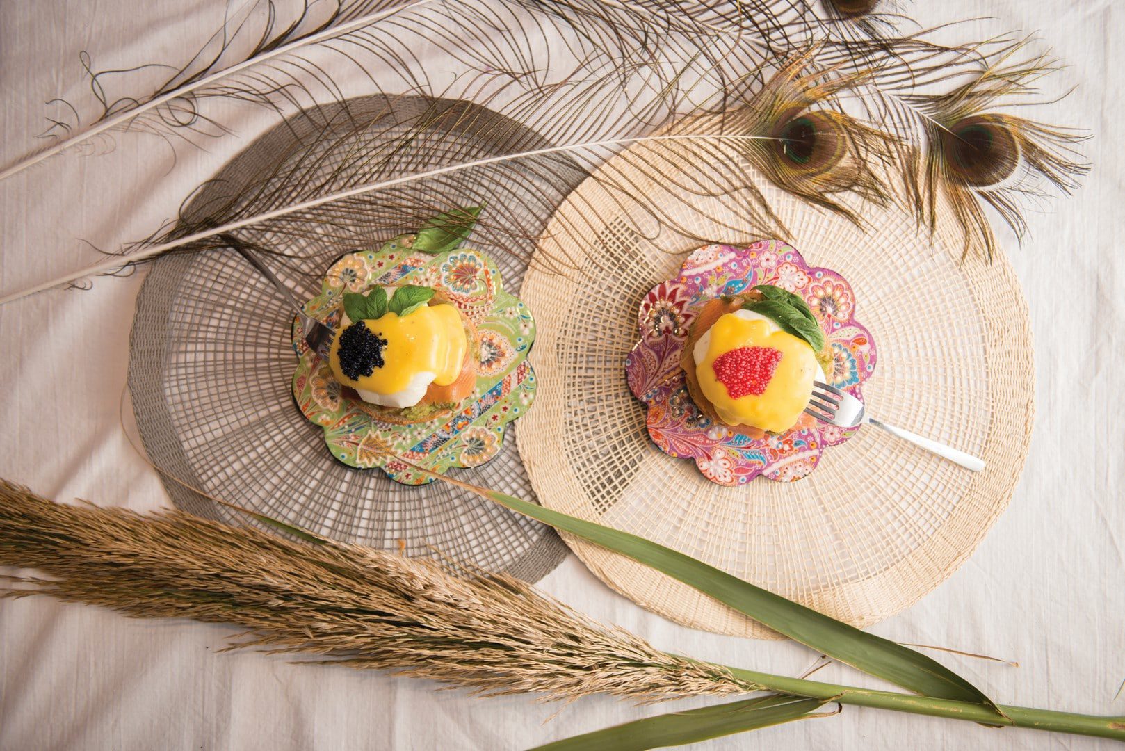 Duck Eggs Benedict - Served