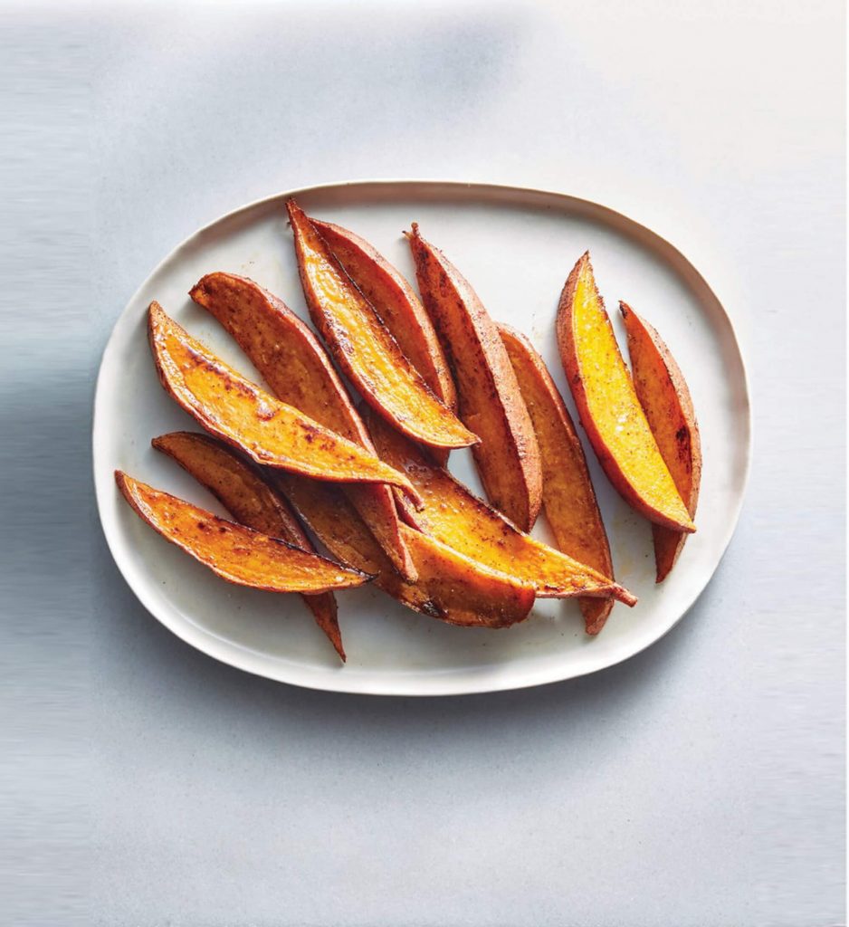 Sweet Potato recipe - A quick suitable side for vegan & vegetarian dishes.